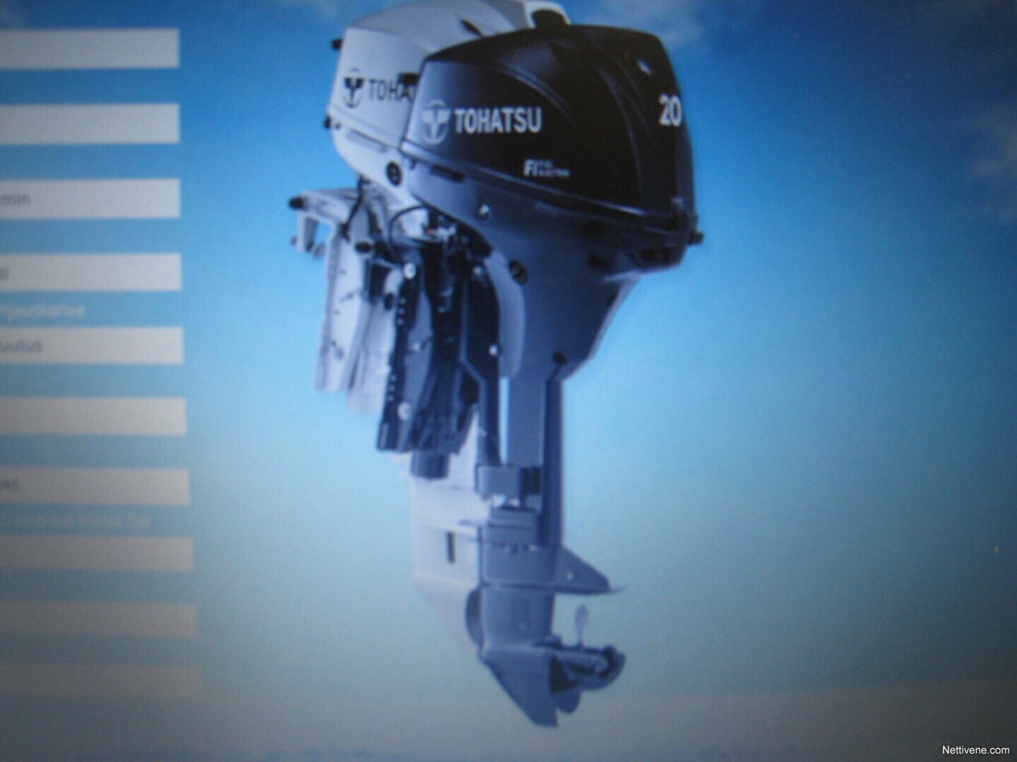 Tohatsu MFS20EEPTL Moottori 2025 Asikkala - Nettivene