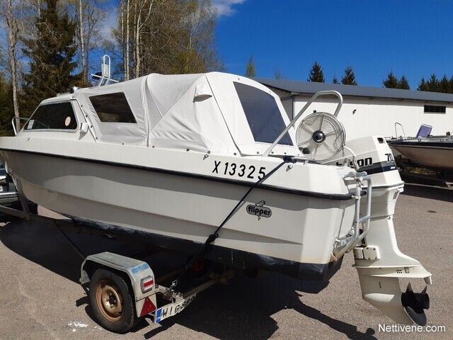 Flipper 570 HT (KAUPASTA SOVITTU) Moottorivene 1976 Raasepori - Nettivene