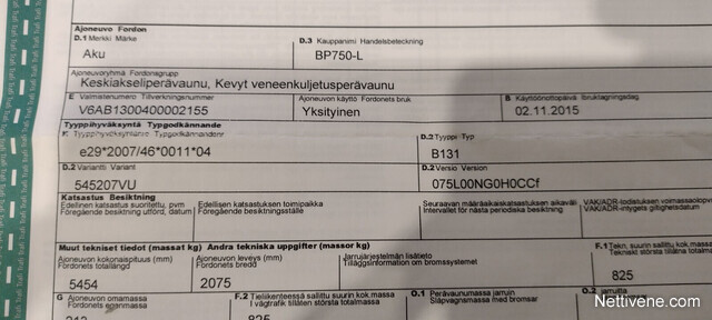 Kaisla 550 HT vm2011+Traileri vm2015 Motor boat Vantaa - Nettivene