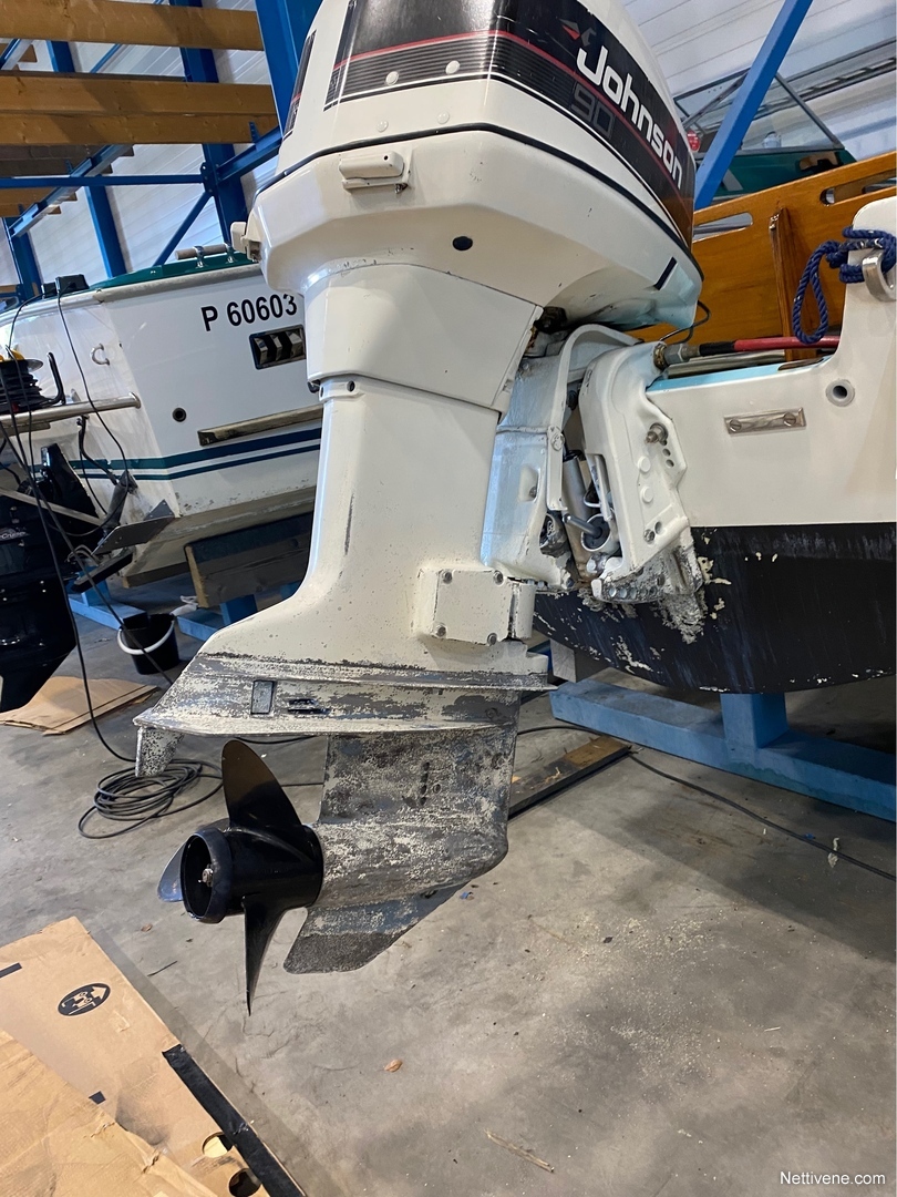 Johnson VRO V4 90 hp Moottori 1989 Kirkkonummi - Nettivene