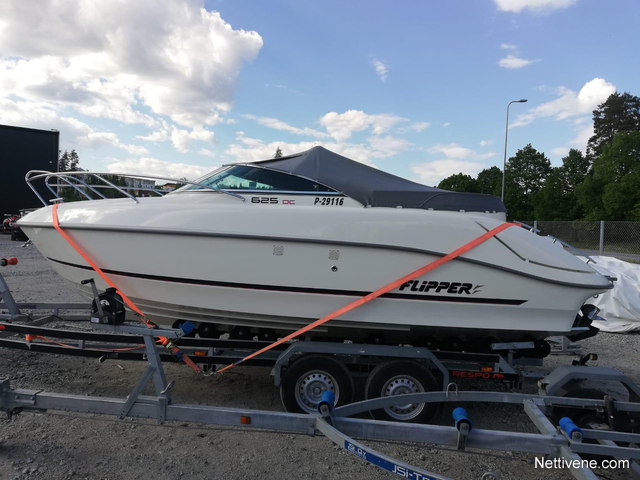 Flipper 625 DC valkoinen moottorivene Motor boat 2016 Espoo - Nettivene