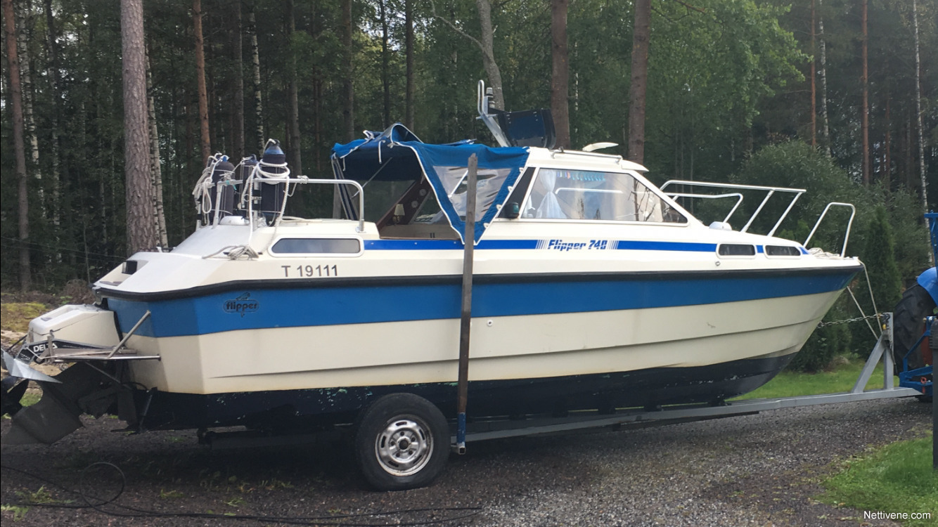 Flipper 740 Moottorivene 1987 Masku - Nettivene