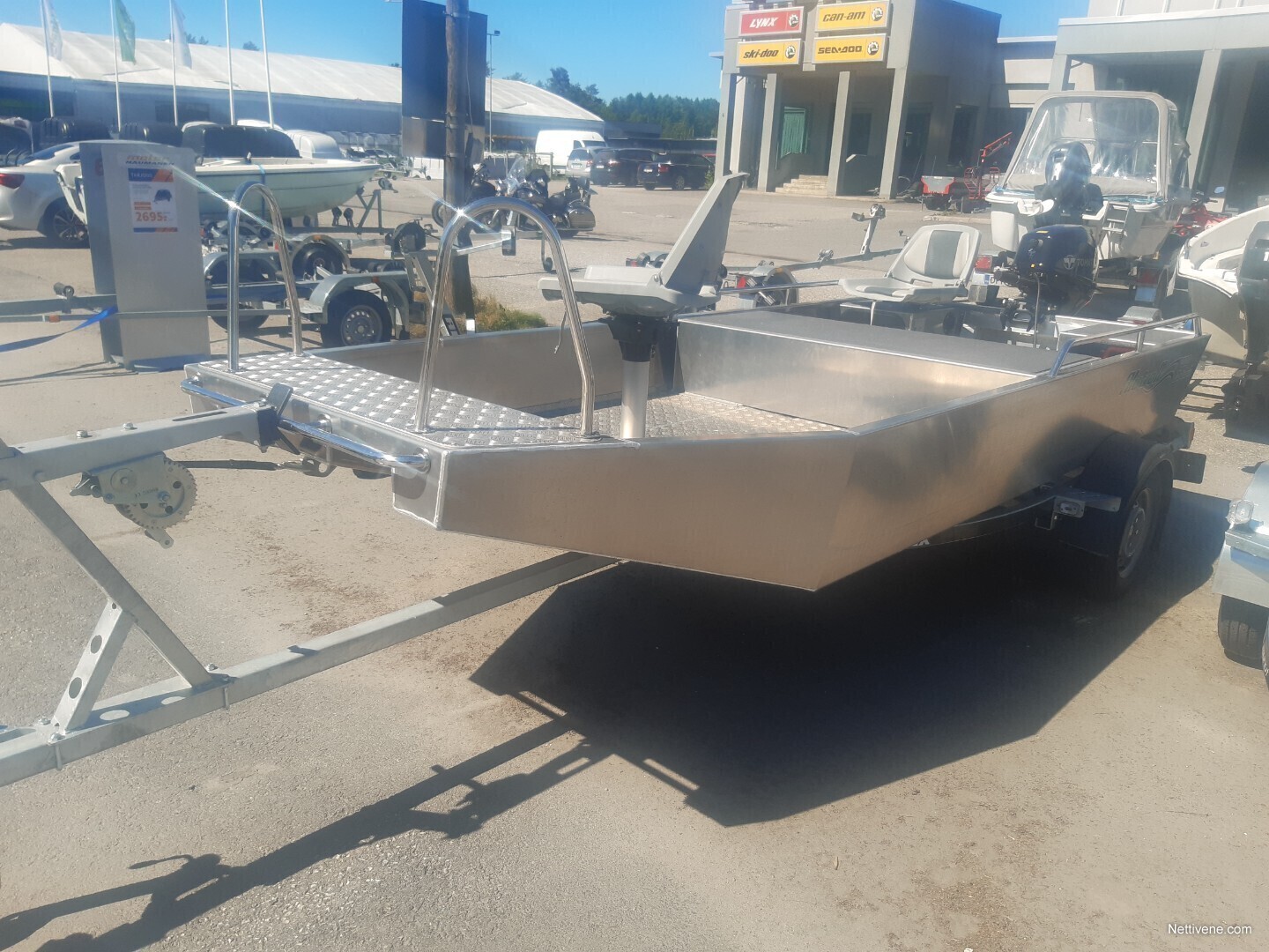 Alutroll 400 flatfish f4 Moottorivene 2022 Joensuu - Nettivene