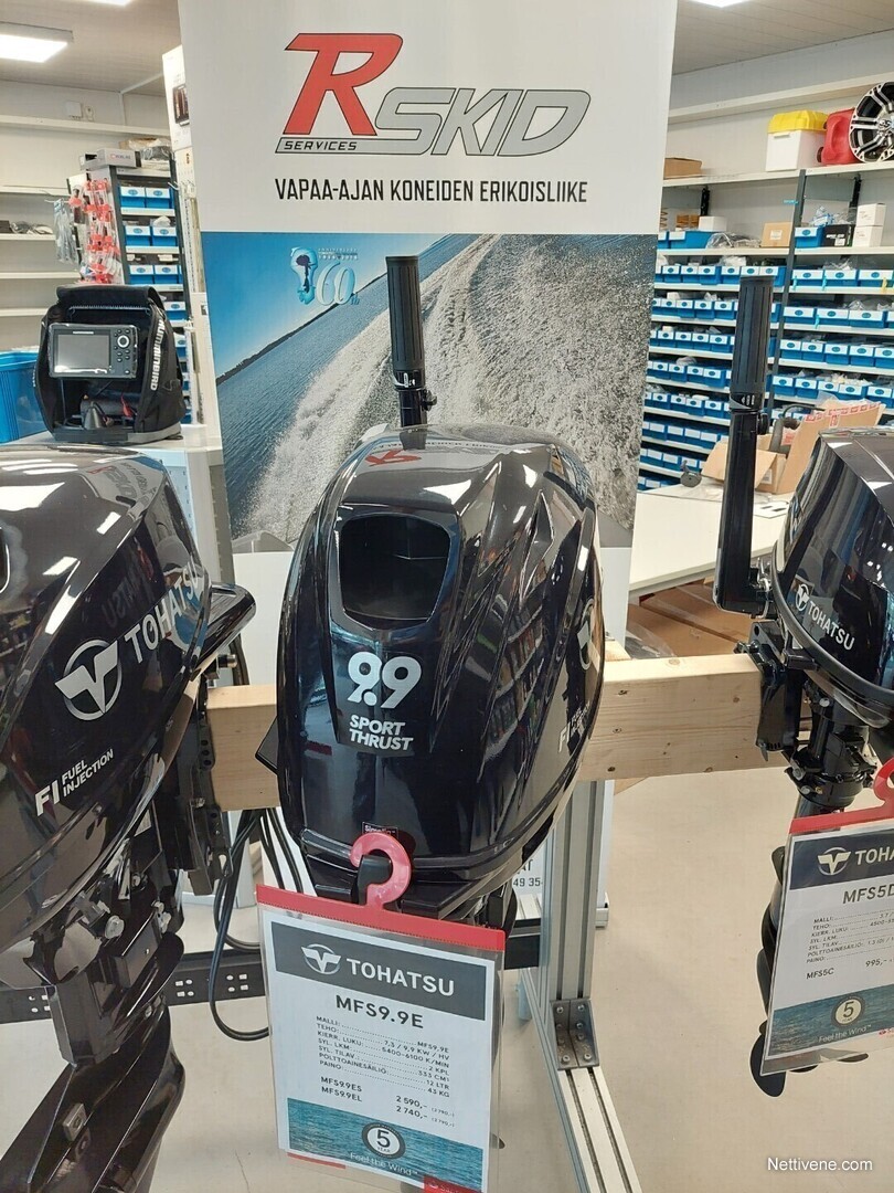 Tohatsu MFS9.9ES Moottori 2021 Äänekoski - Nettivene