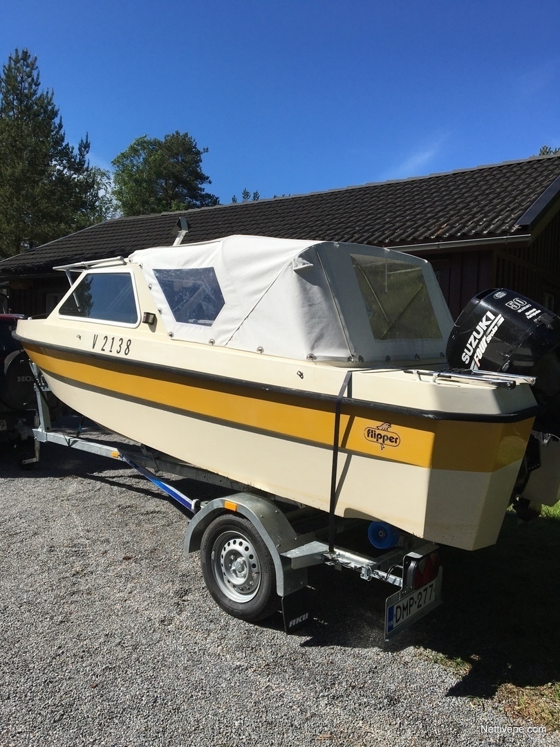 Flipper 510 ht Moottorivene 1984 Pedersöre - Nettivene