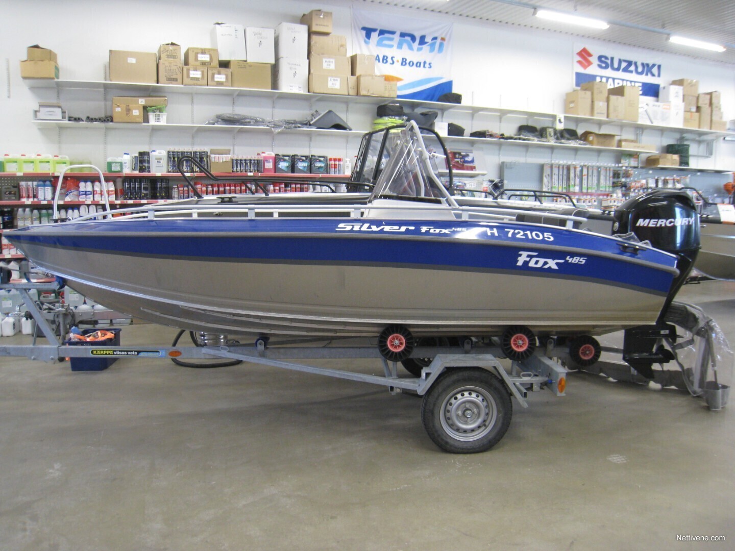 Silver Fox DC vain 80h Ajettu Motor boat 2008 Asikkala - Nettivene