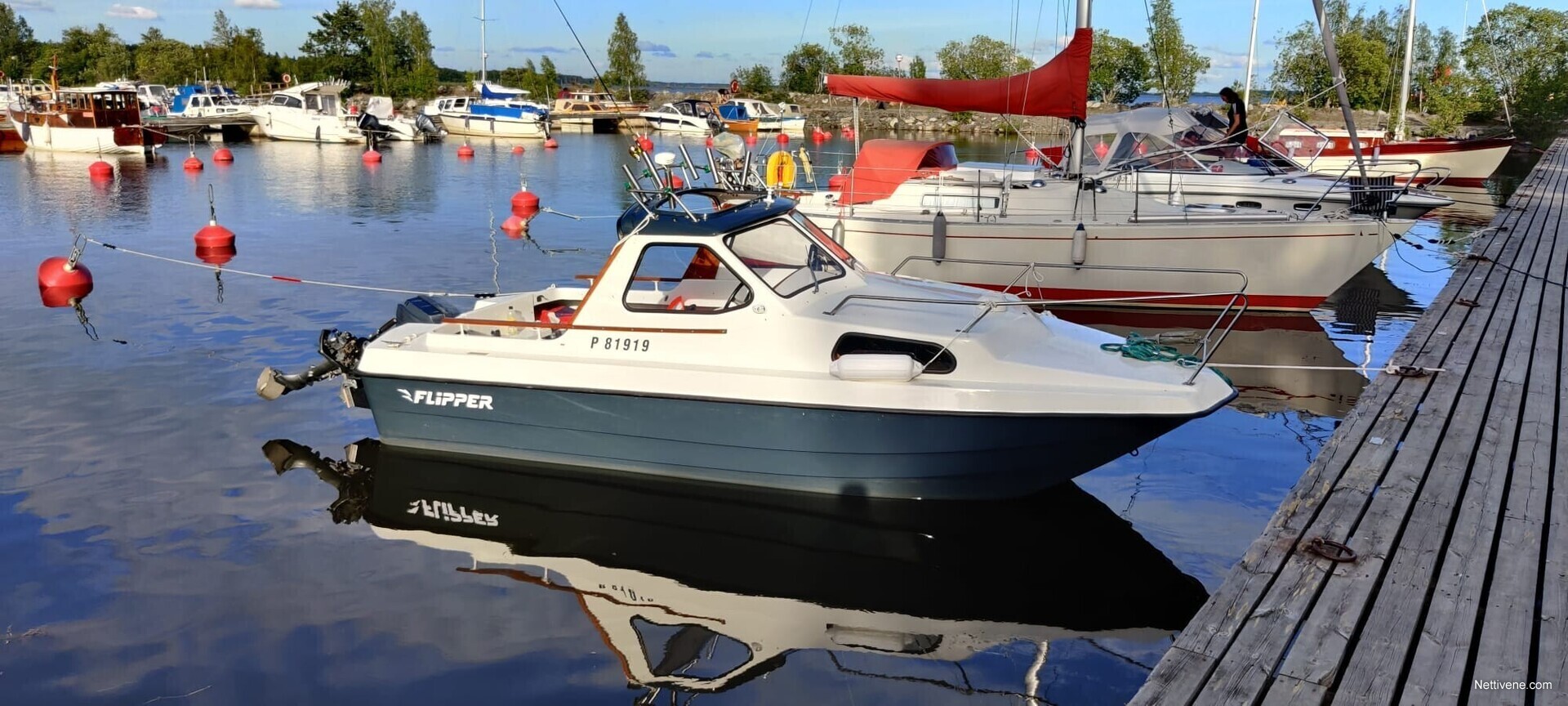 Flipper 580 Cabin Motor boat Pori - Nettivene