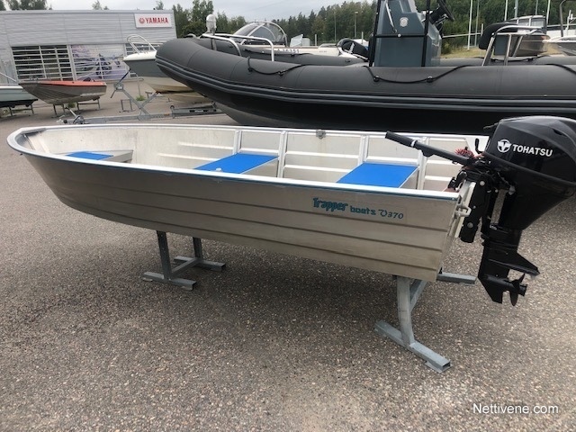 Trapper V370 (-20)+Tohatsu 9,8 ( -21) Moottorivene 2020 Vantaa - Nettivene