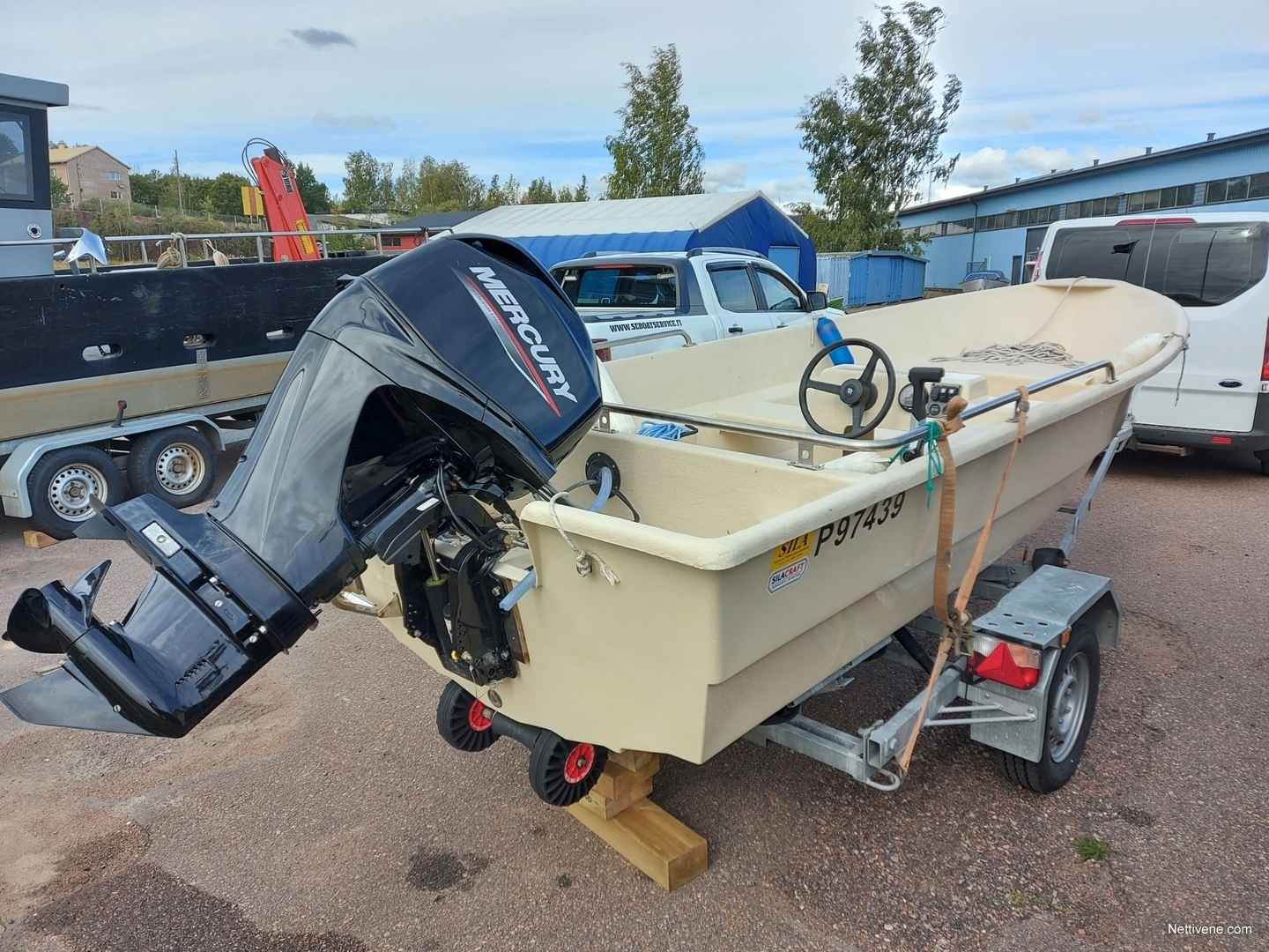 Sila 480R + Mercury F50 ELPT Moottorivene 2022 Kotka - Nettivene