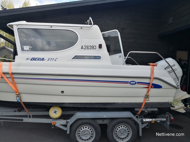 Bella 571C+ johnson 70hv+Respo 1700 Moottorivene 2002 Vihti - Nettivene