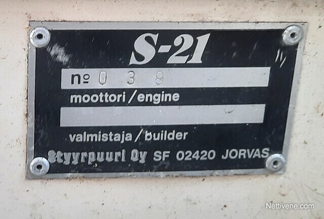 Vihe Fisher S21 Moottorivene 1984 Pori - Nettivene
