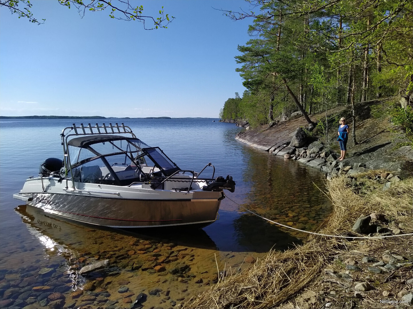 Falcon BR5 Special Edition / 80 hv Motor boat 2019 Tampere - Nettivene