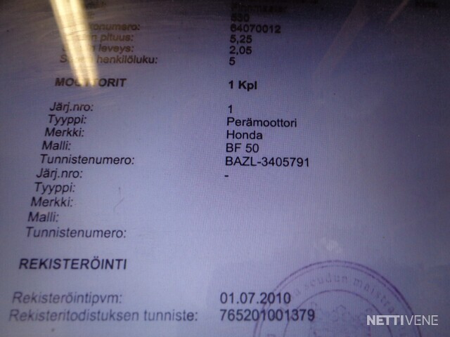 Finnmaster 530 MC Moottorivene 1994 Turku - Nettivene