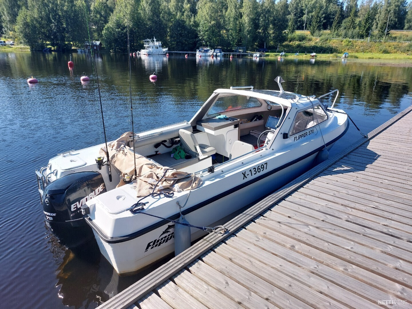 Flipper 570 Moottorivene 1977 Siilinjärvi - Nettivene