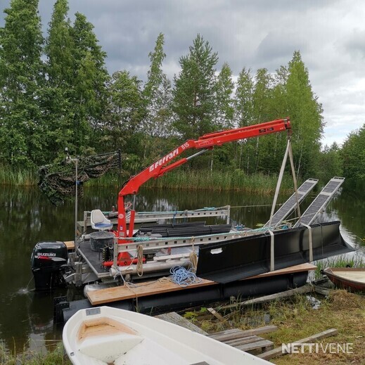 Muu merkki Työ kuljetus ponttooni lautta Moottorivene 2020 Iitti ...
