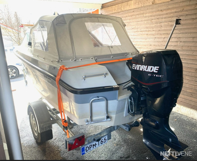 Flipper 535 HT Evinrude 90 E-Tec Moottorivene 1991 Oulu - Nettivene