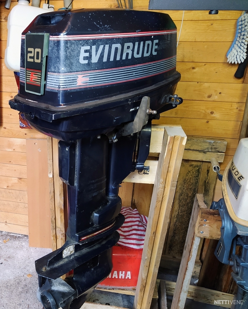 Evinrude 20 hv Moottori 1991 Asikkala - Nettivene