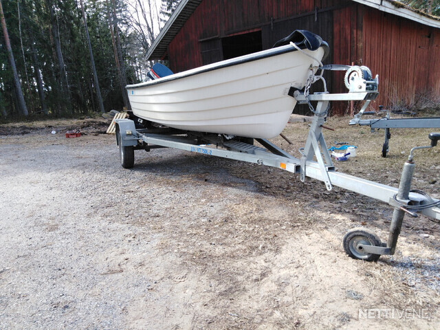 Crescent 410 + Yamaha 9,9hv 2t Moottorivene Ulvila - Nettivene