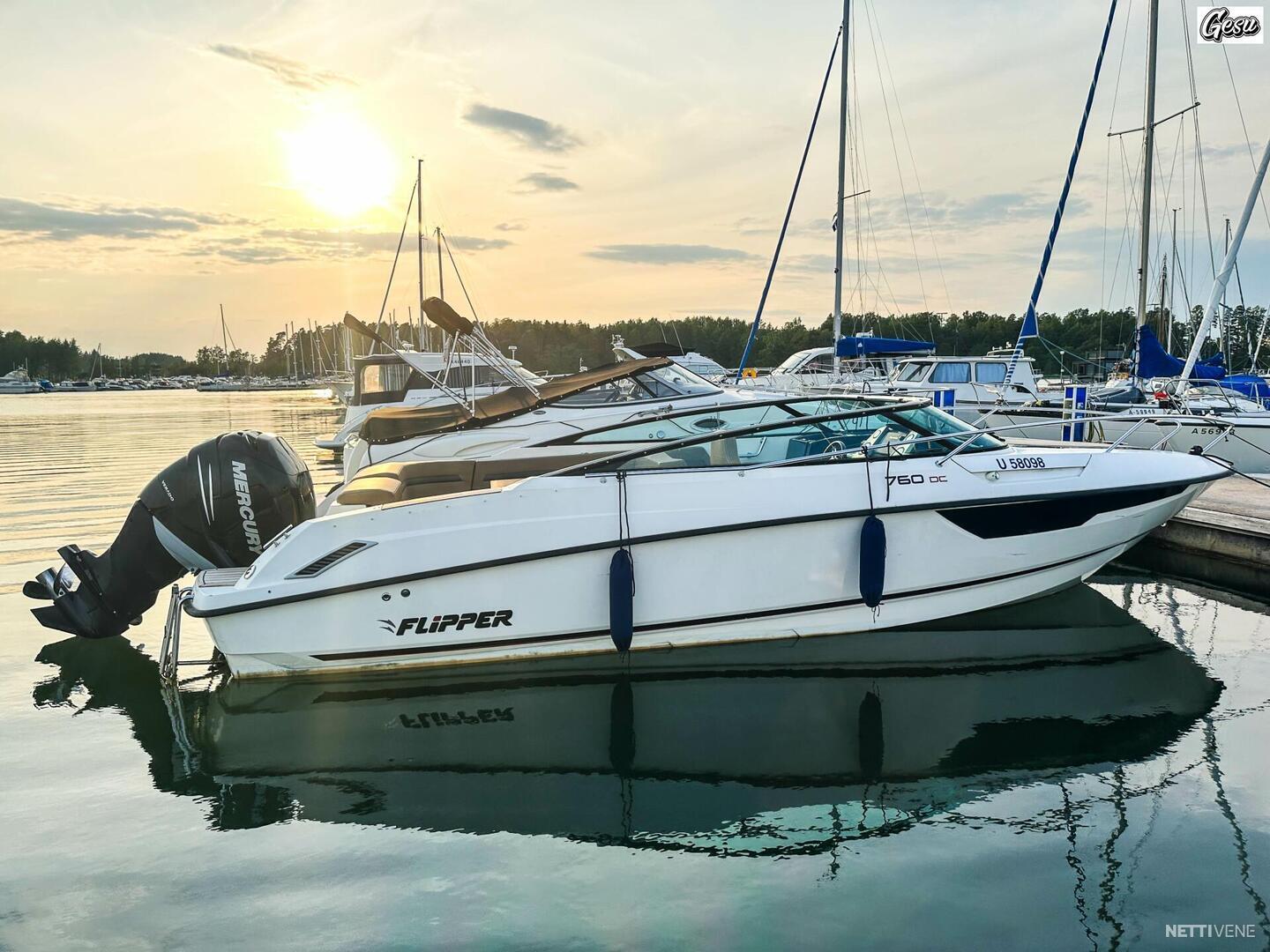 Flipper 800 DC Moottorivene 2014 Helsinki - Nettivene