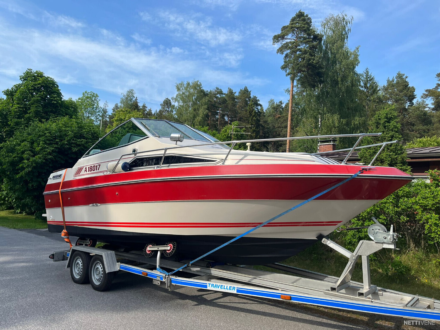 Sea Ray Seville 21 Mid-Cabin Motor boat 1986 Masku - Nettivene