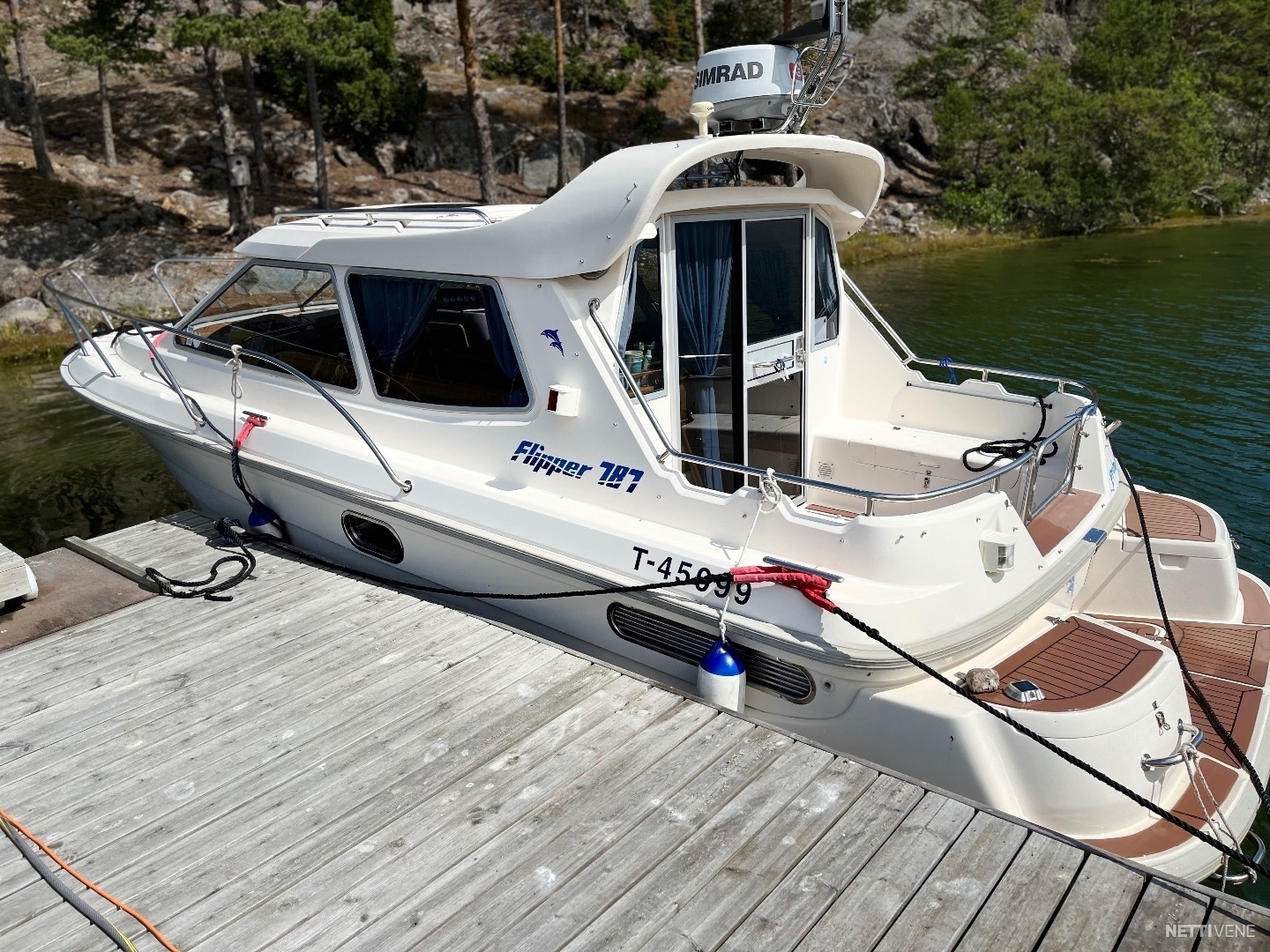 Flipper 787 Moottorivene 2001 Parainen - Nettivene