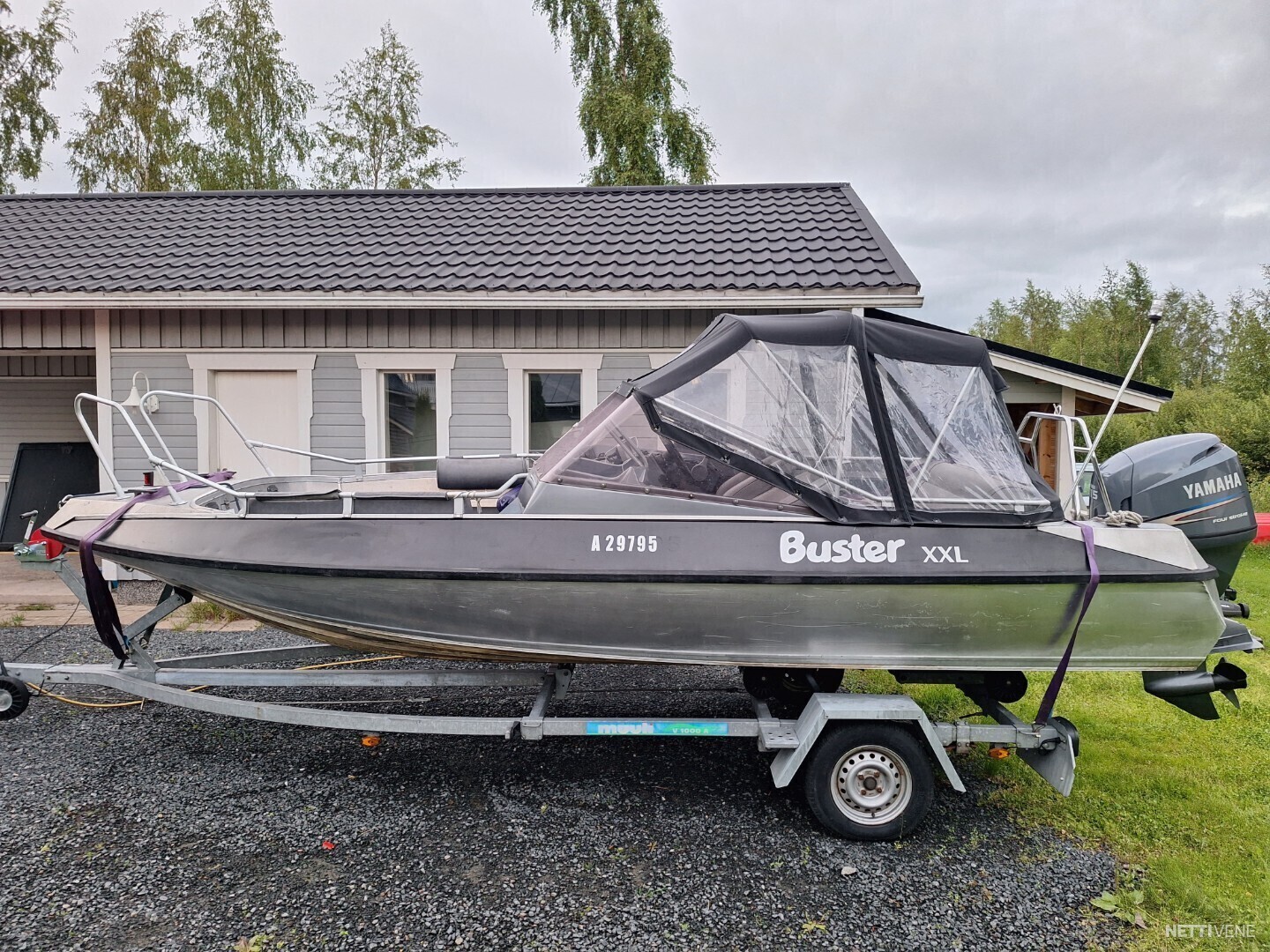 Buster XXL + Muuli traileri Motor boat 2004 Jyväskylä - Nettivene