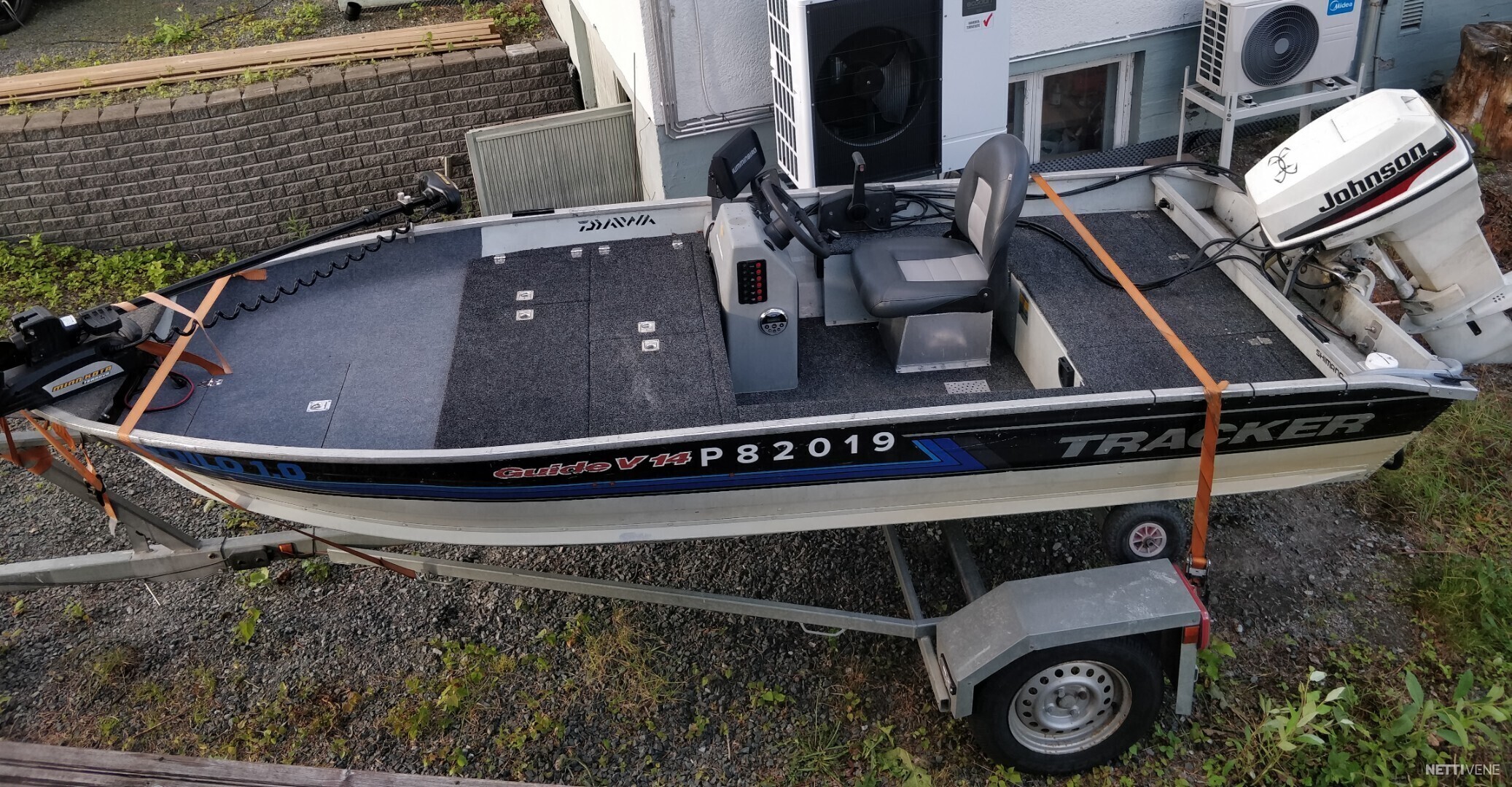 Tracker Guide V14 Motor boat 1991 Tampere - Nettivene