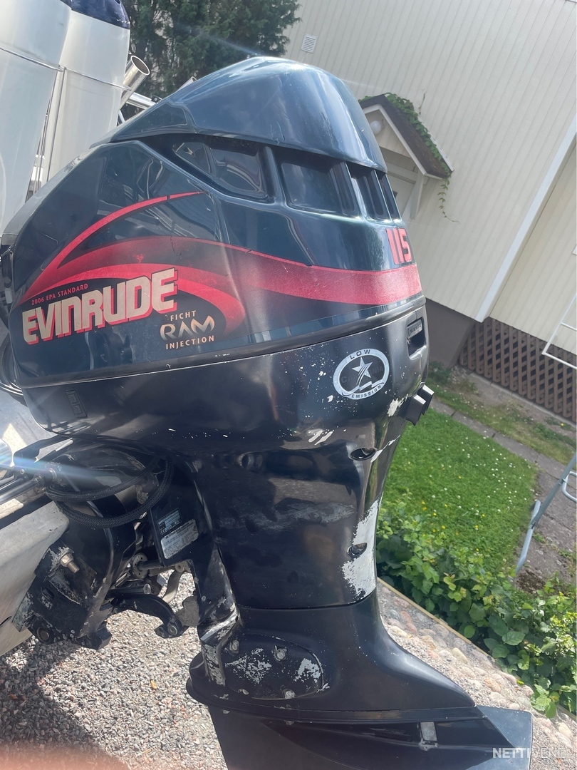 Evinrude Ficht ram 115 Moottori 2000 Turku - Nettivene