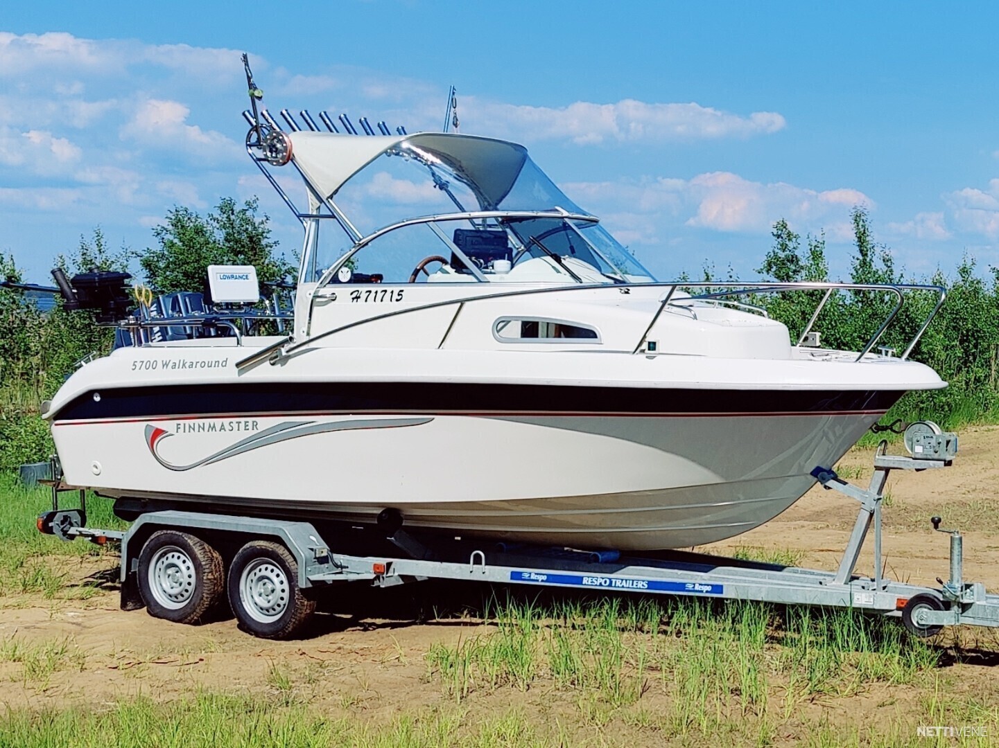 Finnmaster 5700 WA Moottorivene 2009 Kajaani - Nettivene