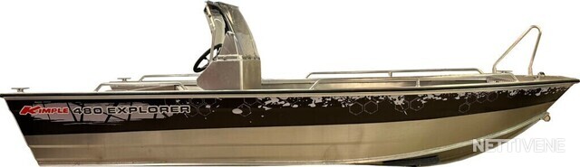 Kimple 480 EXPLORER + F60 ELPT EFI Motor boat 2023 Helsinki - Nettivene
