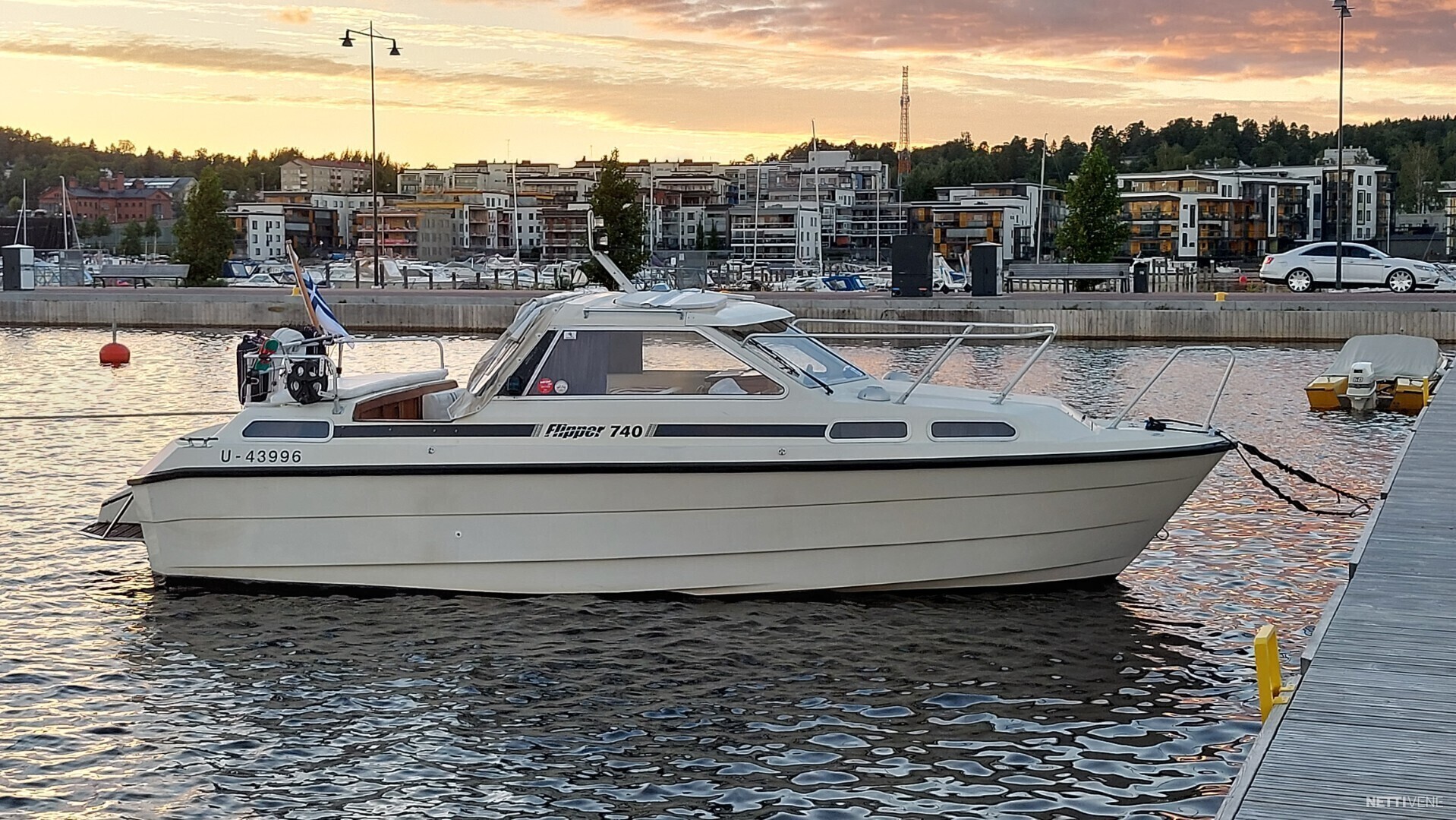 Flipper 740 Vaihto ht-vene tai vast. Moottorivene 1986 Kuopio - Nettivene