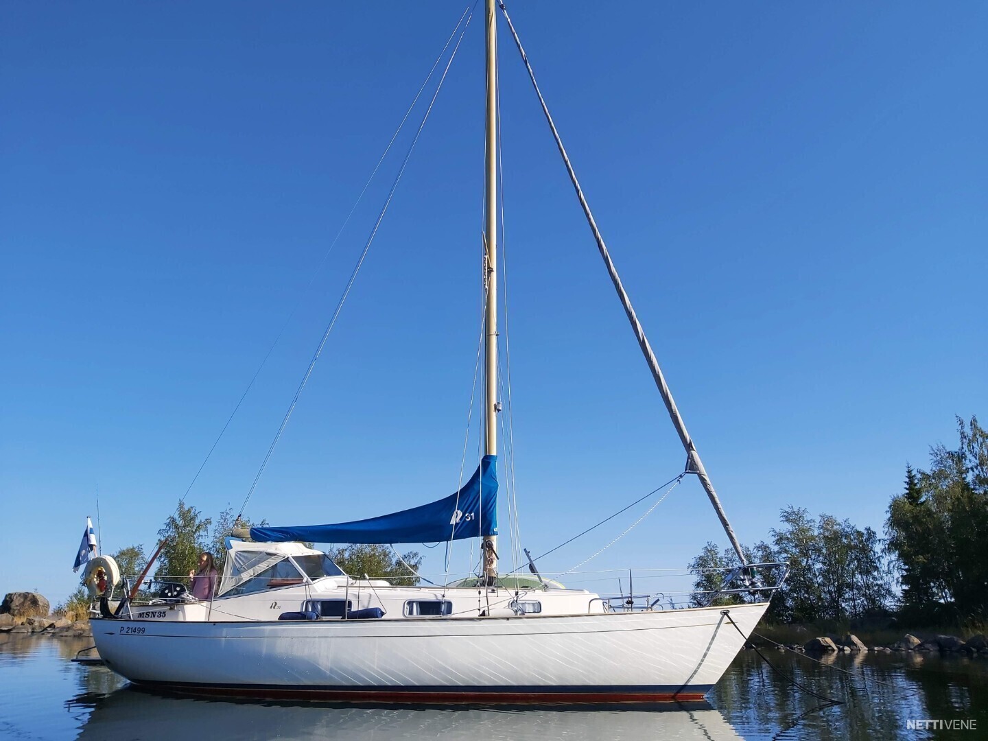 Hallberg-Rassy Monsun 31 Purjevene 1974 Luoto - Nettivene