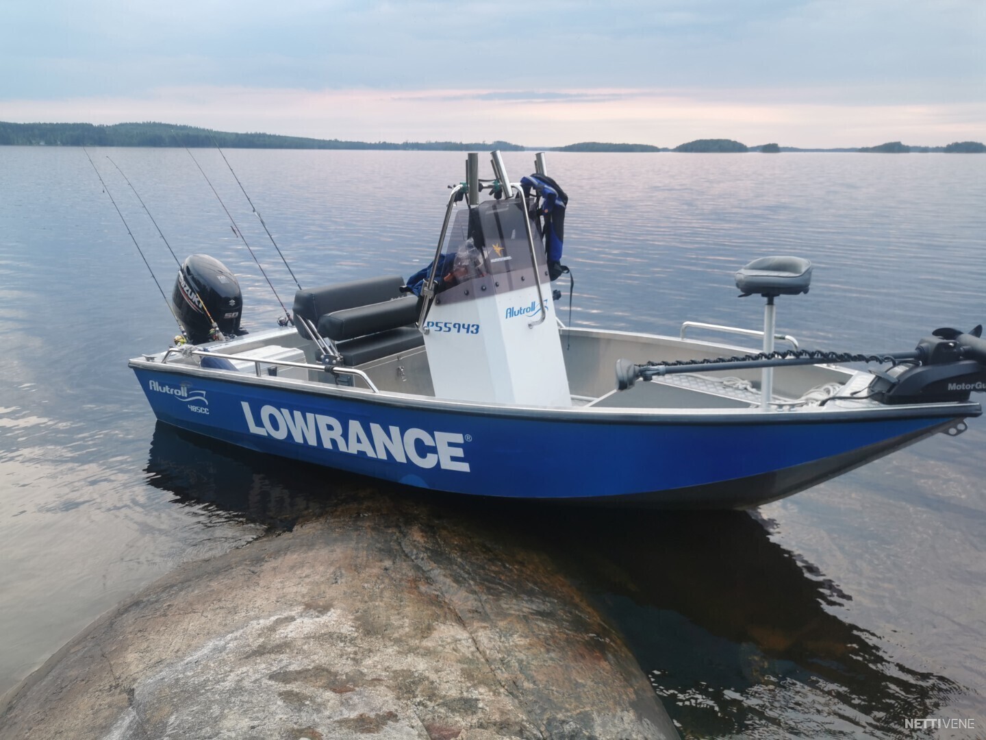 Alutroll 485CC+Traileri Moottorivene 2018 Kuopio - Nettivene