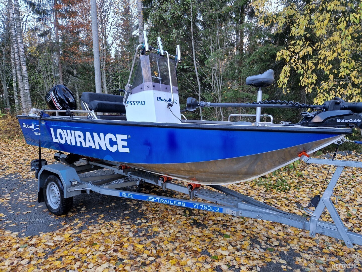 Alutroll 485CC+Traileri Moottorivene 2018 Kuopio - Nettivene