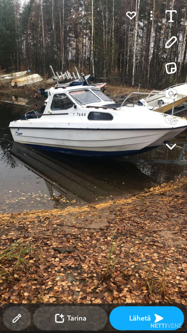 Flipper 580 Cabin Moottorivene 1973 Ruokolahti - Nettivene