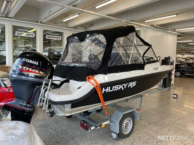 Finnmaster Husky R5 Black Edition+V-Max90 Motor boat 2022 Helsinki ...