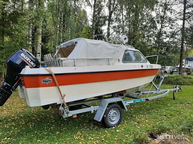 Flipper 510 HT Moottorivene 1989 Kontiolahti - Nettivene