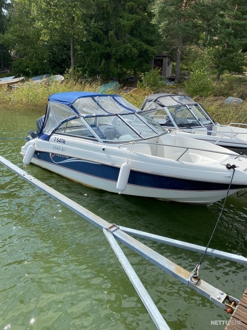 Finnmaster 5300 BR + AKU-1500 vm2013 Motor boat 2009 Turku - Nettivene
