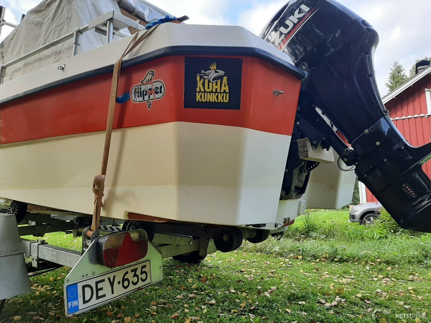 Flipper 510 Moottorivene 1989 Kontiolahti - Nettivene