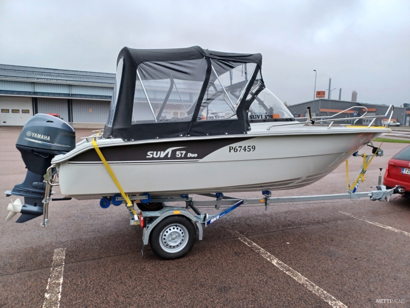 Suvi 57Duo+jarrullinen Aku traileri Moottorivene 2018 Haapavesi - Nettivene