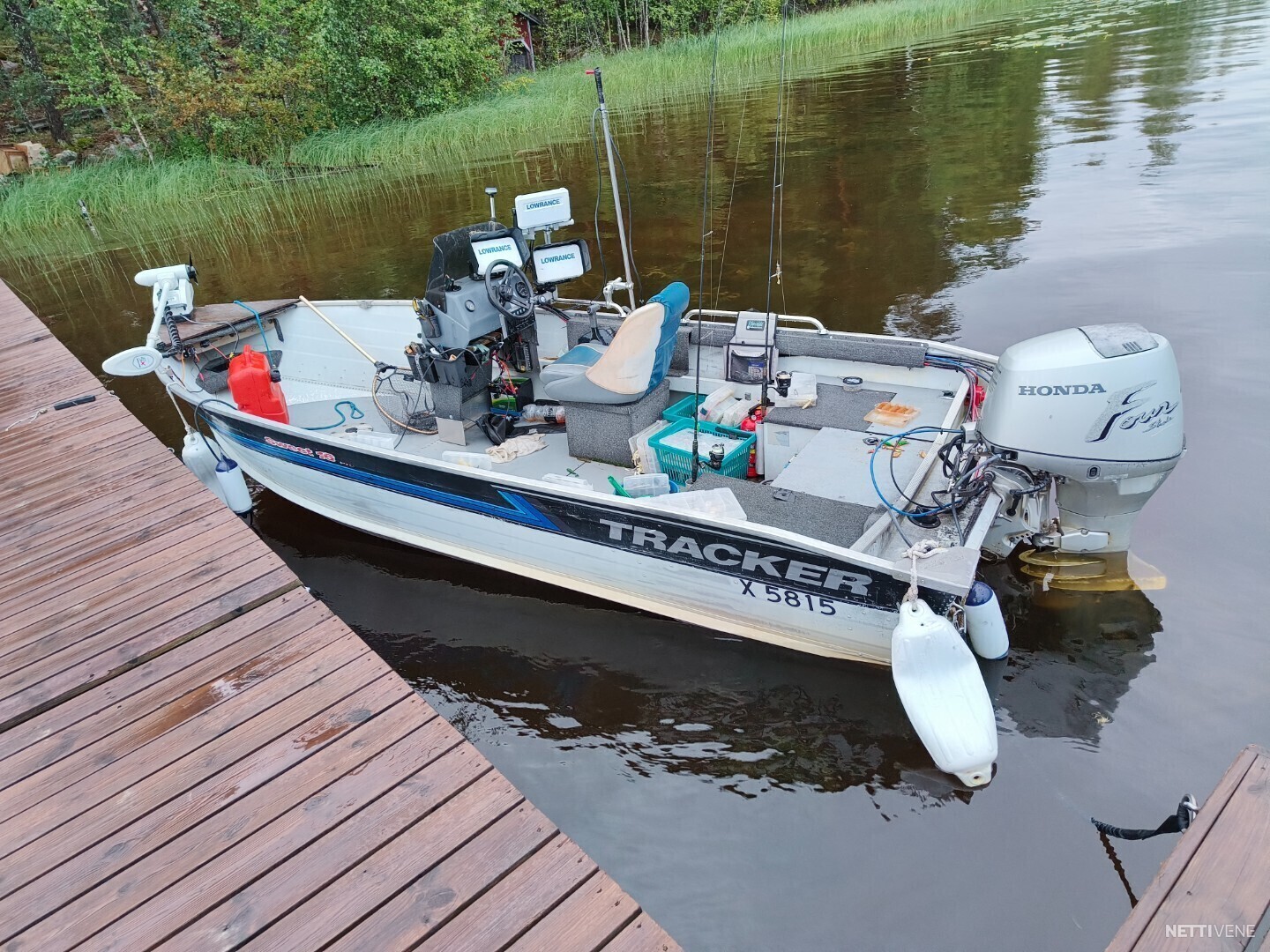 Tracker Sweet 16 Moottorivene 1991 Ylöjärvi - Nettivene