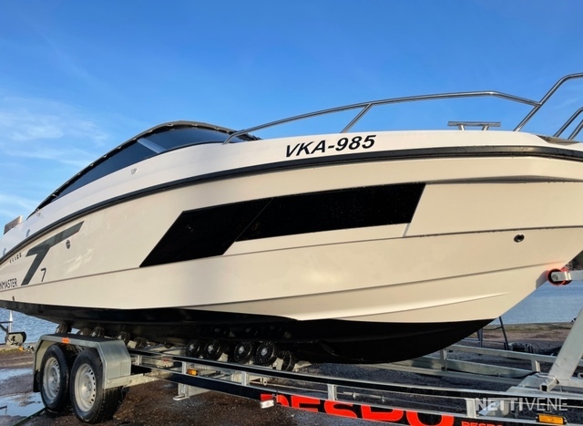 Finnmaster T7 + Yamaha F300 + Traileri Motor boat 2021 Outside Finland ...