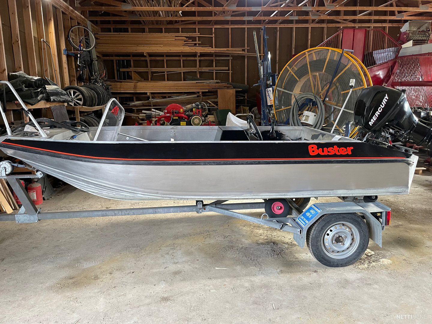 Buster Buster sun + traileri Moottorivene Uusikaupunki - Nettivene