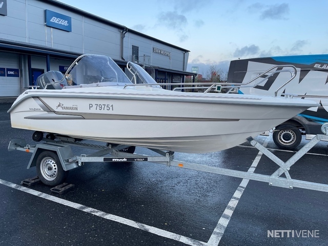 Yamarin 47 TC + Muuli 750 Traileri Moottorivene 2018 Oulu - Nettivene