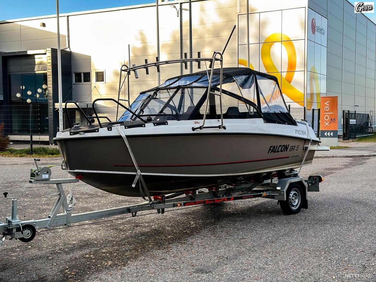 Falcon BR5 + Mercury F80 Moottorivene 2021 Helsinki - Nettivene