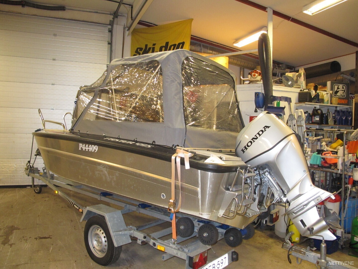 Faster 495 CX+Honda BF 60 Moottorivene 2016 Imatra - Nettivene