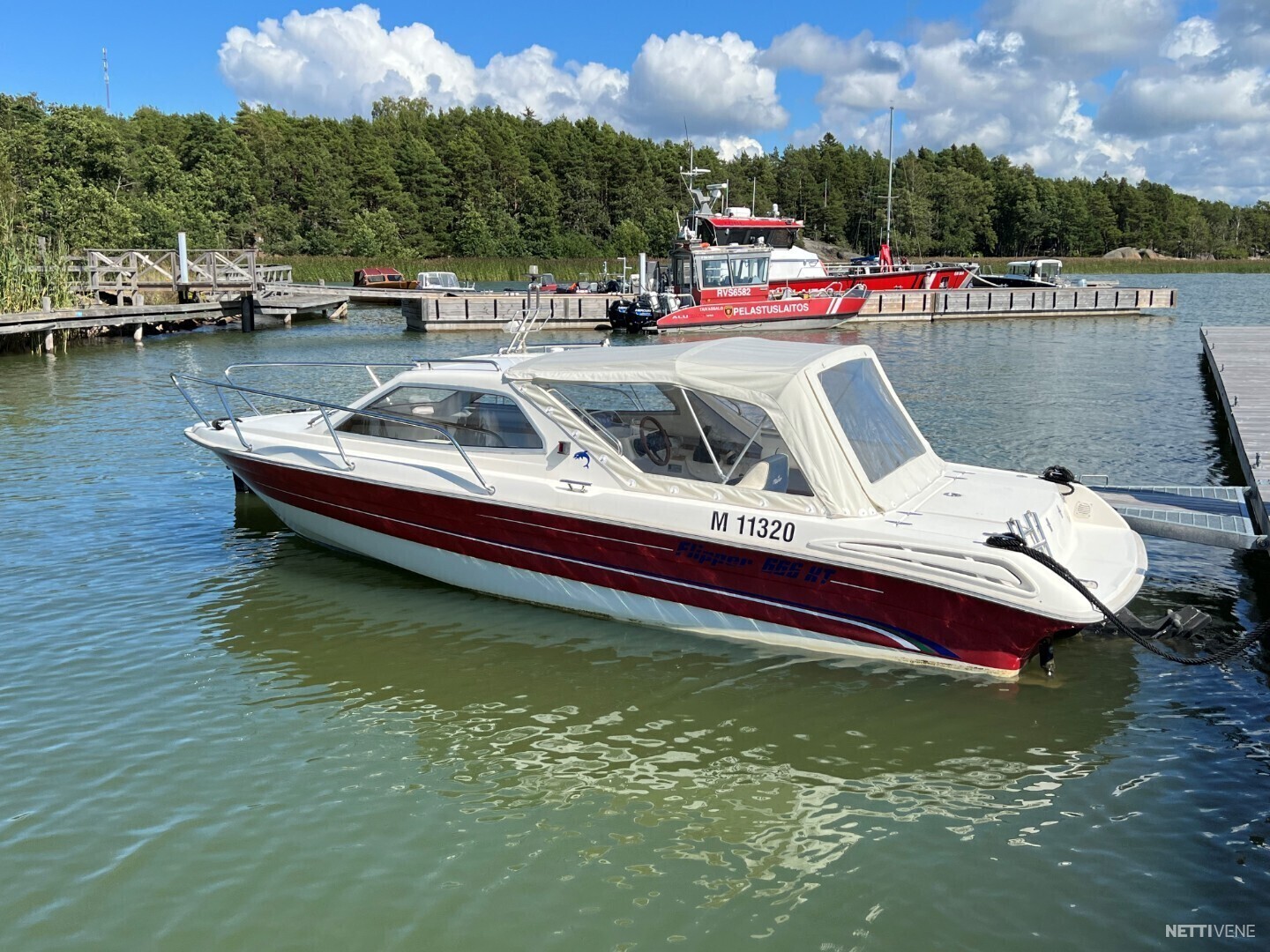 Flipper 666 HT Moottorivene 1998 Taivassalo - Nettivene