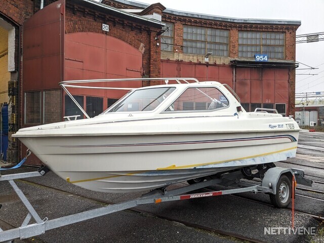Flipper 515 HT -VAIN 40 ajotuntia- Moottorivene 1999 Turku - Nettivene