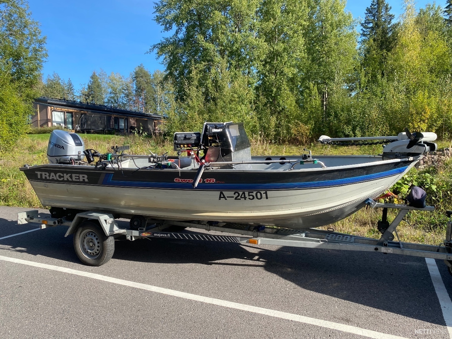 Tracker Sweet 16 pro Motor boat 1995 Nurmijärvi - Nettivene