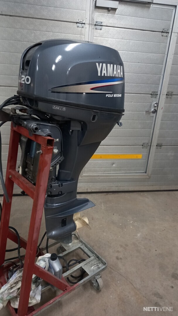 Yamaha 20 hv. 4 Tahti Juuri huollett Moottori 2002 Raasepori - Nettivene